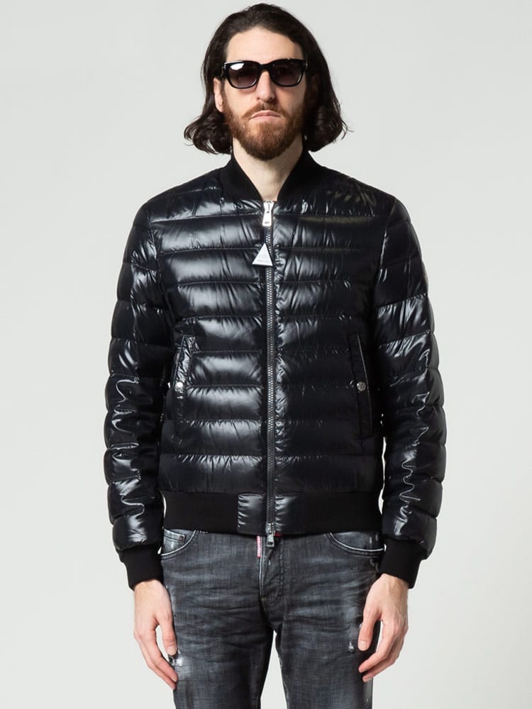 MONCLER (モンクレール) ライン フルジップ ダウンジャケット SARK MCSARK2 S(1) M(2) L(3) 1XL(4 ...